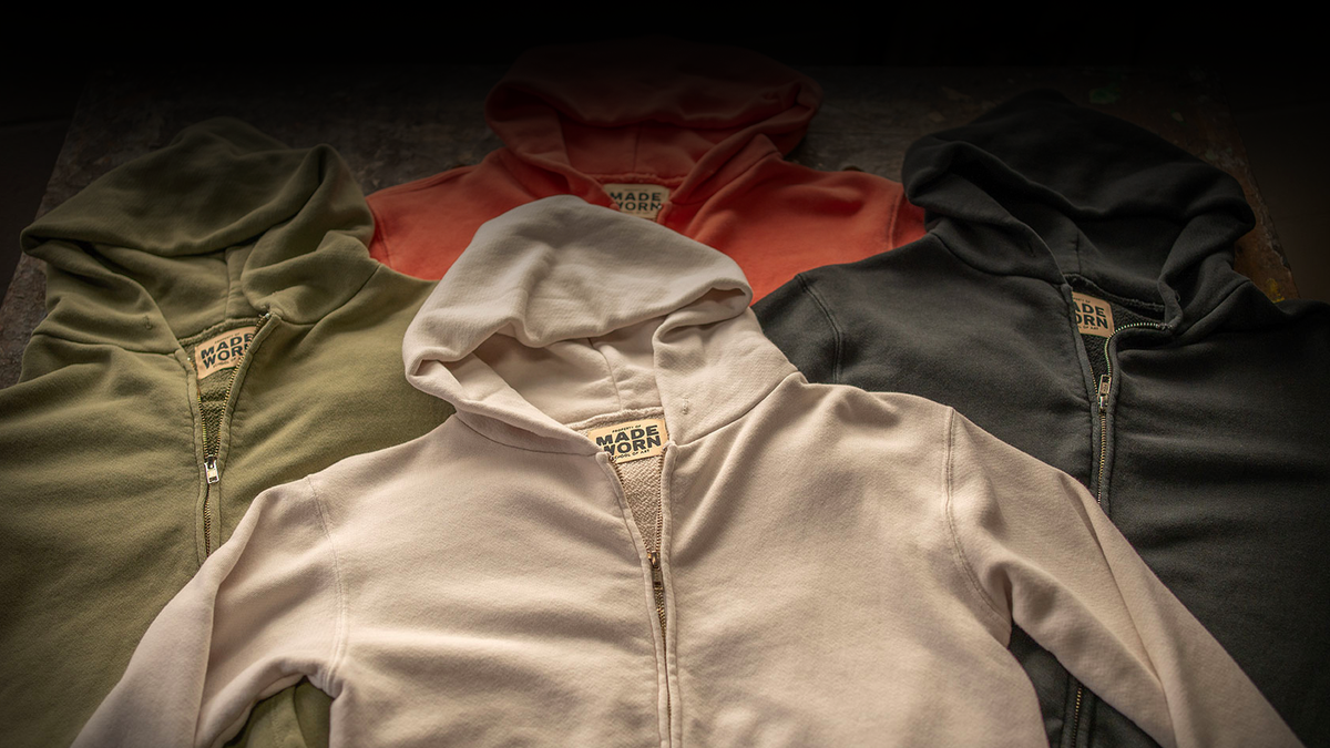 MADE WORN ZIP HOODIE – MadeWorn