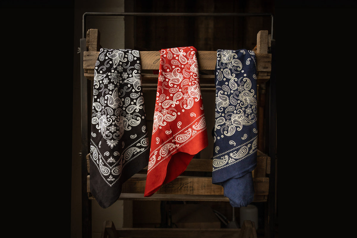 MADE WORN BLACK SUEDE BANDANA – MadeWorn